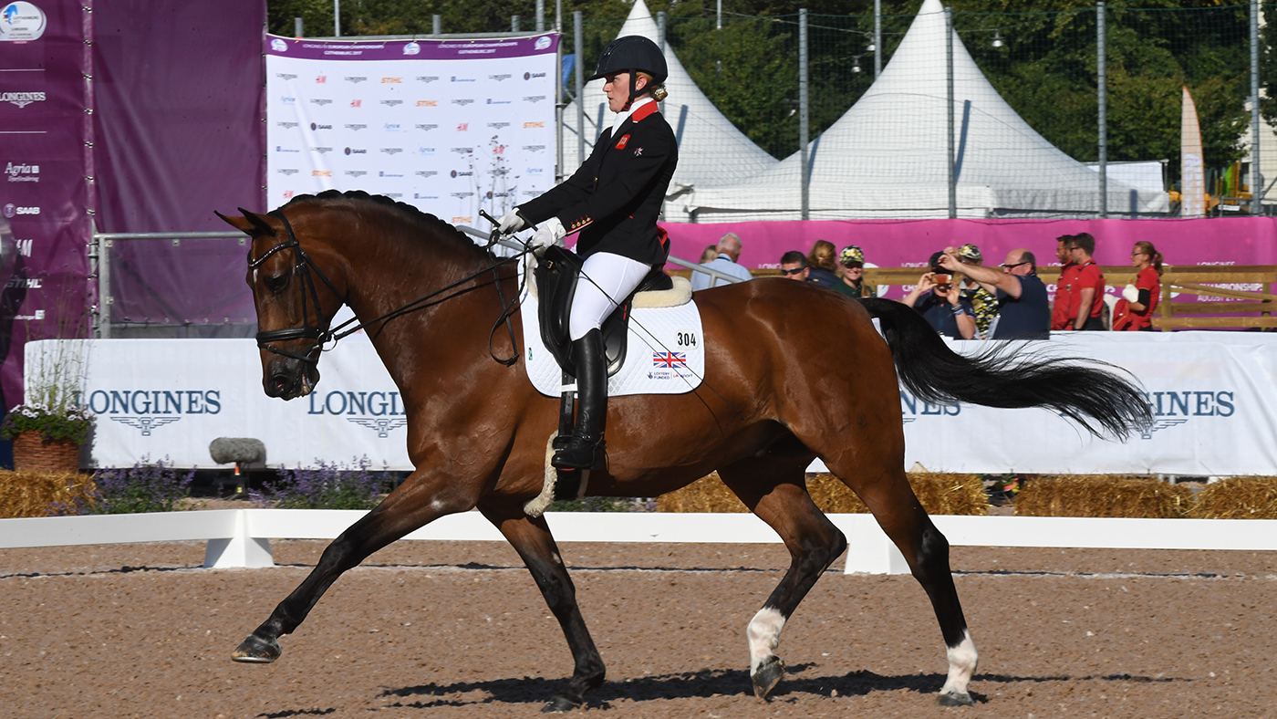 British gold medal-winning rider selected for World Championships in ...