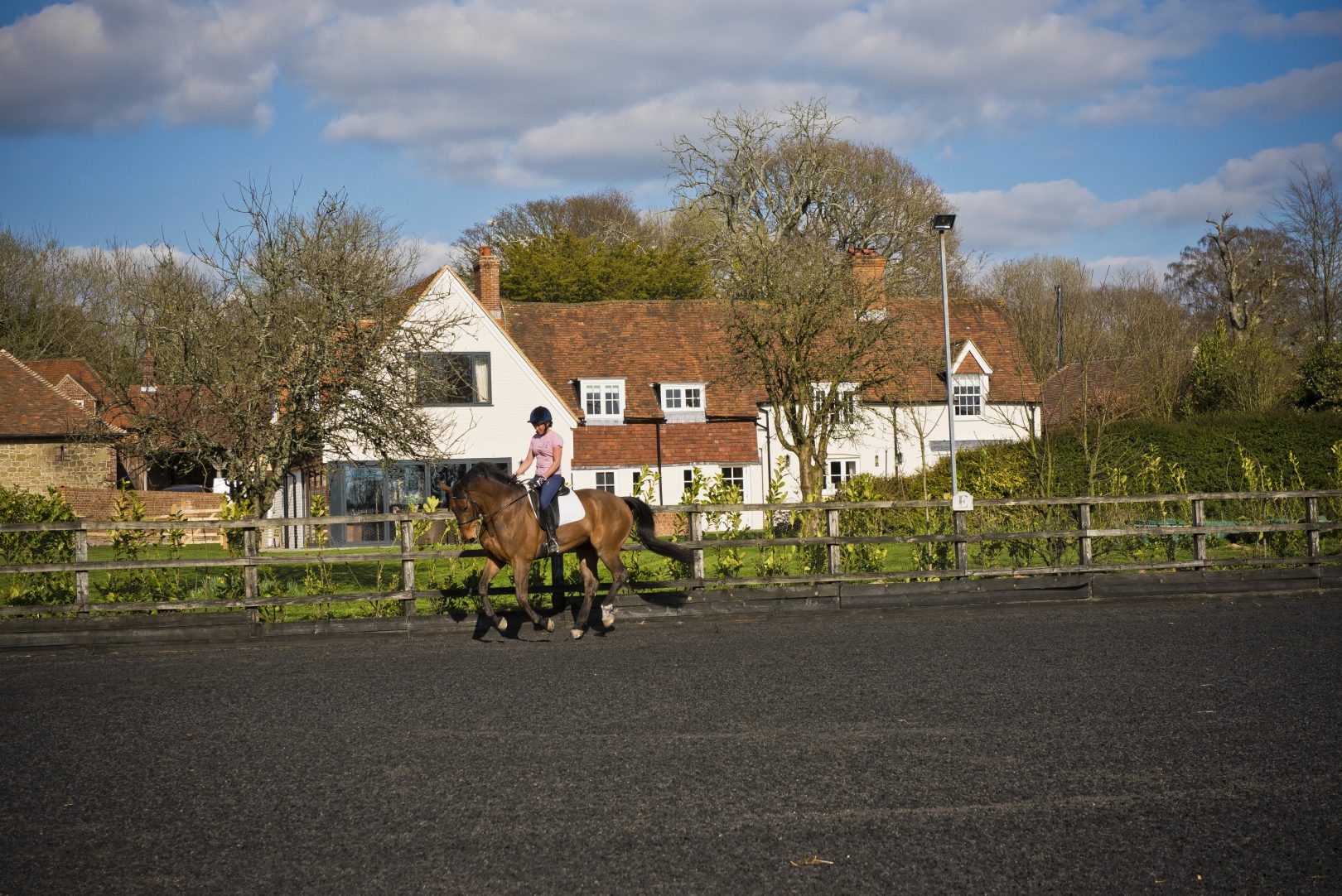 A traditional horsey palace with 16th century farmhouse, stabling and ...