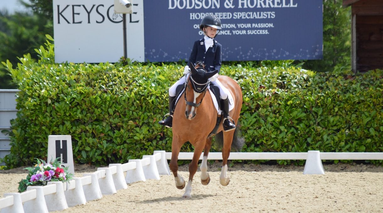 ‘They tried their little hearts out’: young dressage rider scores 95.8% ...