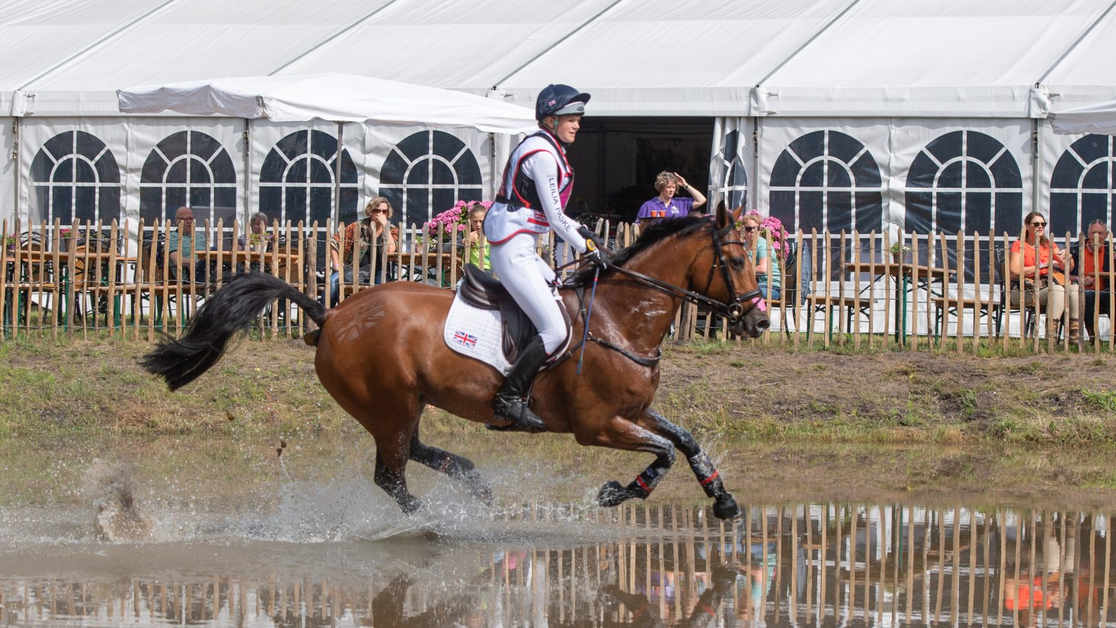 Brits impress on tough Young Rider European Eventing cross-country day ...