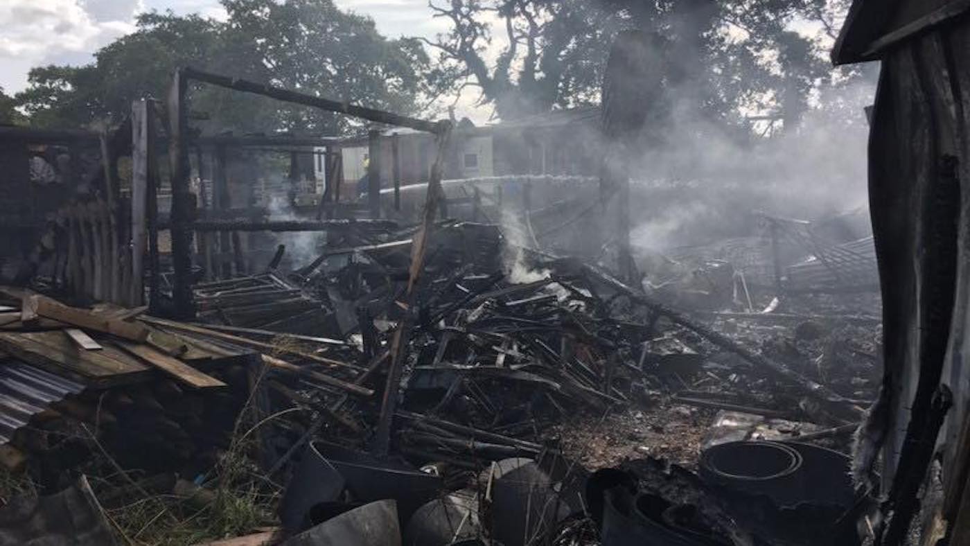 Rescue centre devastated by yard fire: ‘The damage was atrocious ...