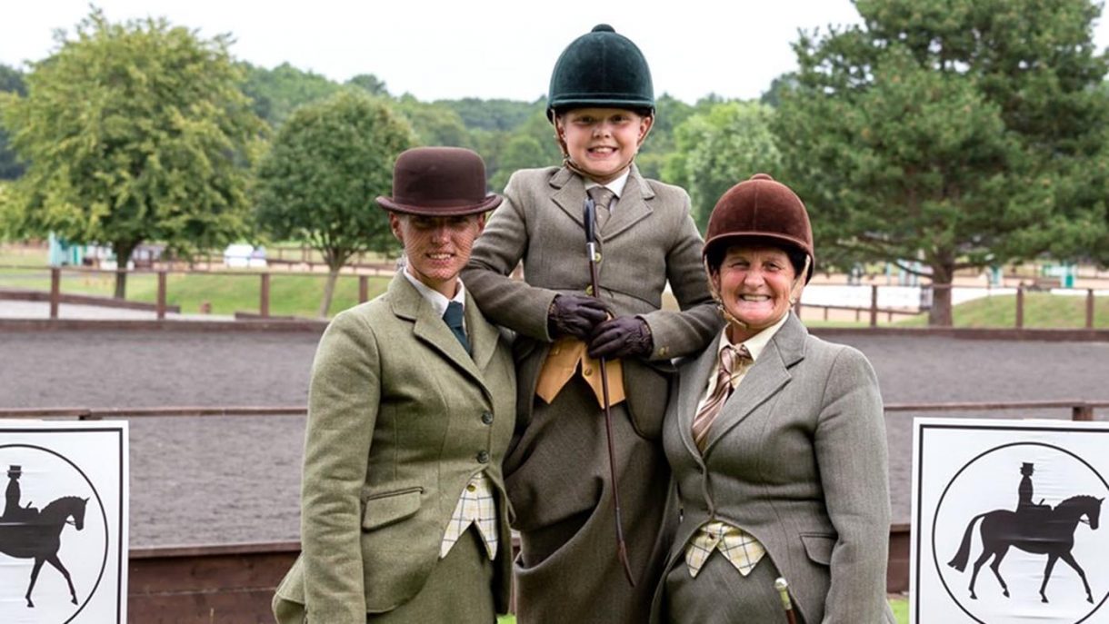 Side by side: Three generations of side saddle riders compete at ...