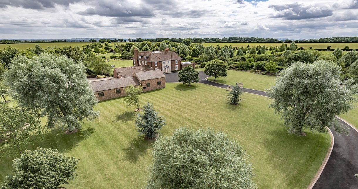 Live happily ever after: a country estate with 228 acres, stabling, a ...