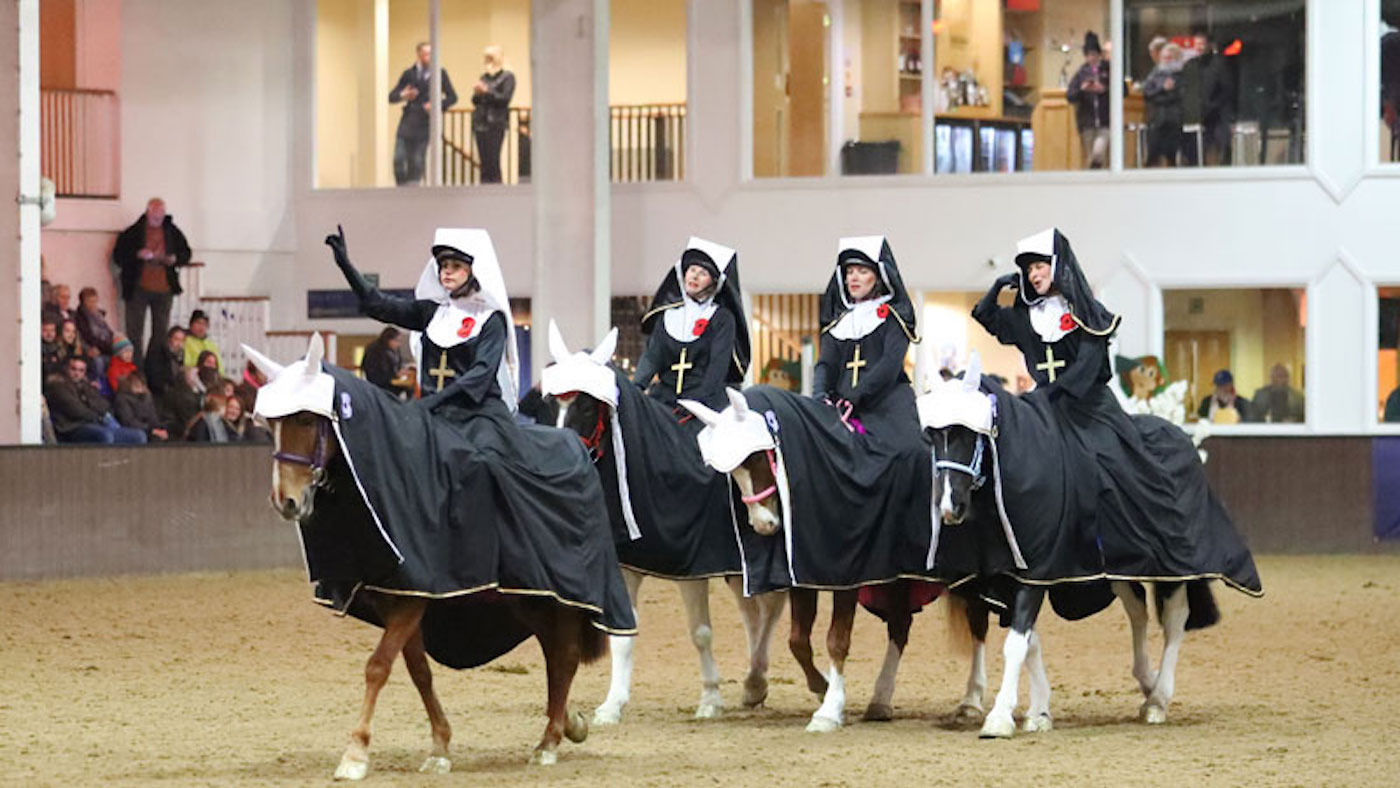 Horseback nuns at Moulin Rouge take national championship win - Horse ...