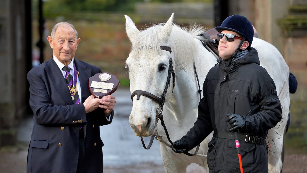 Blind and deaf rider wins rosettes – and helps develop innovative ...