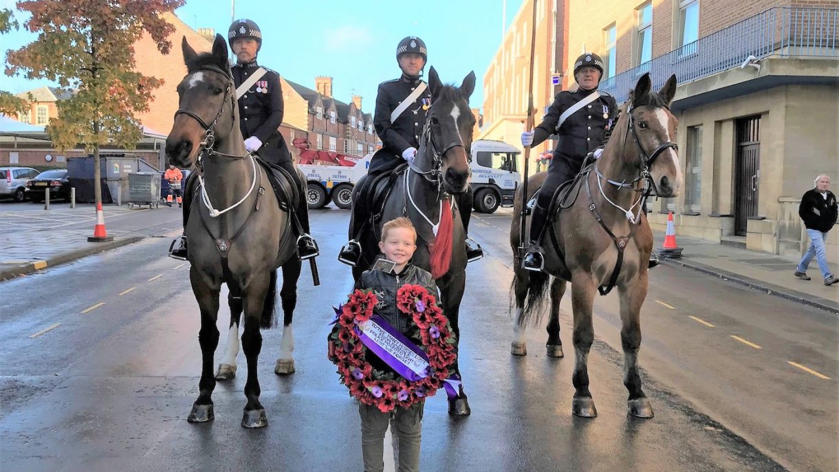 Police horse with penchant for cider who was stabbed in line of duty ...