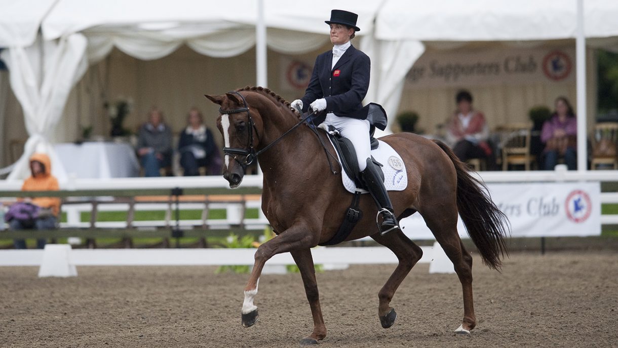 Anna Ross, British dressage rider and trainer