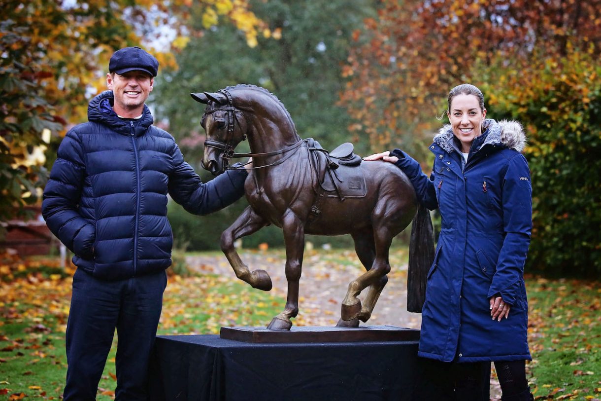 Valegro bronze statue unveiled in Newent - Horse & Hound