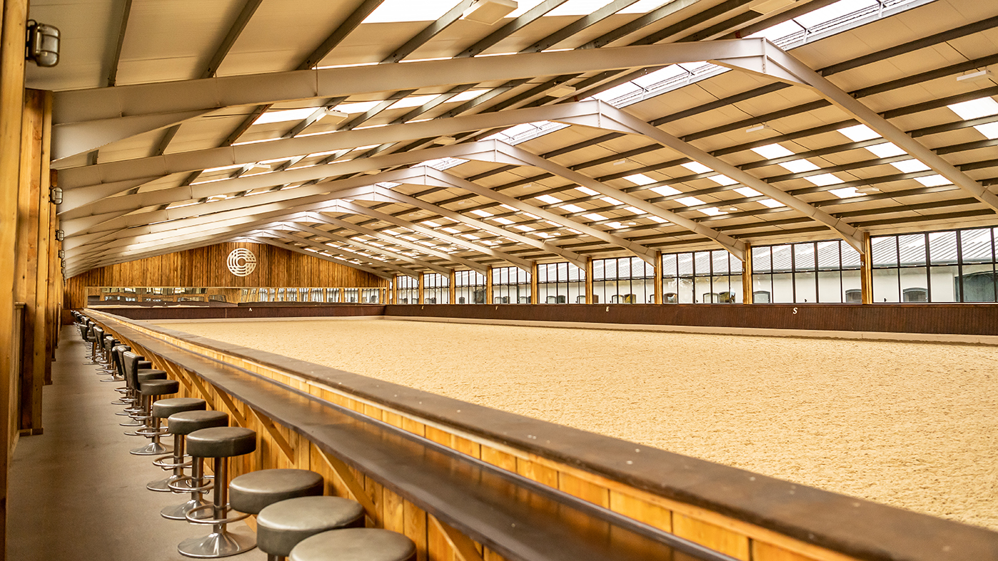 Check out Olympian Spencer Wilton's stunning new stable yard