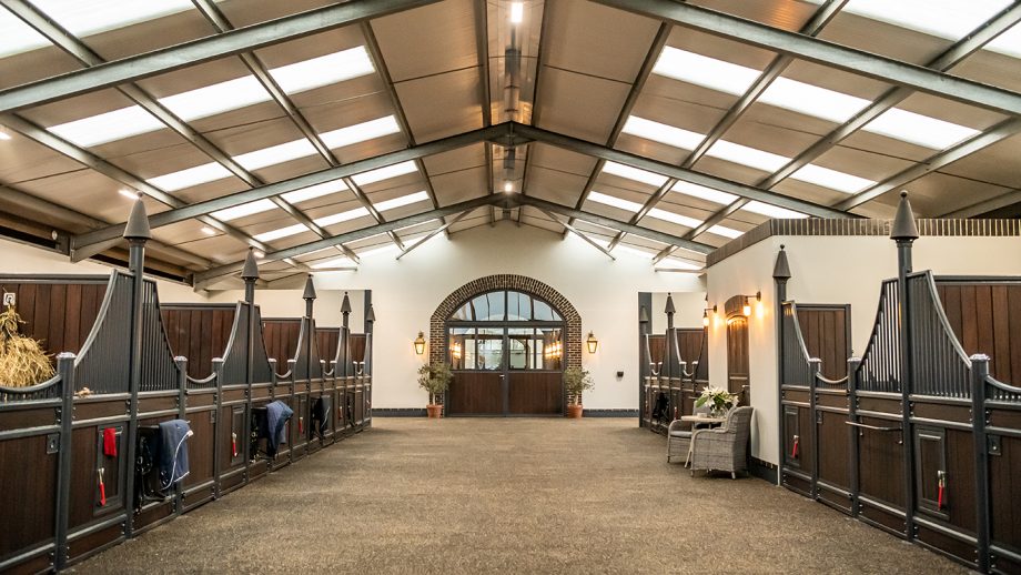 Check out Olympian Spencer Wilton's stunning new stable yard
