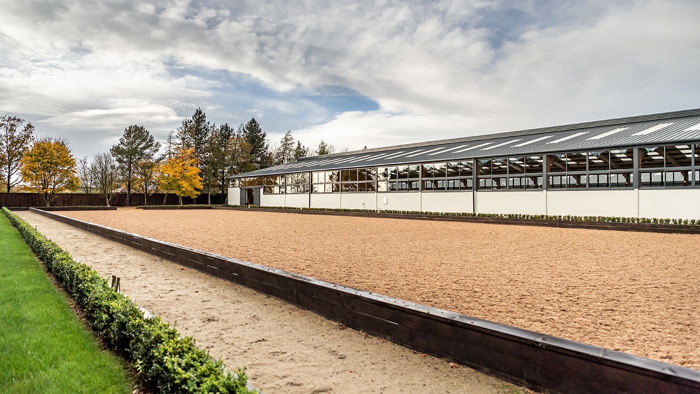 Check out Olympian Spencer Wilton's stunning new stable yard