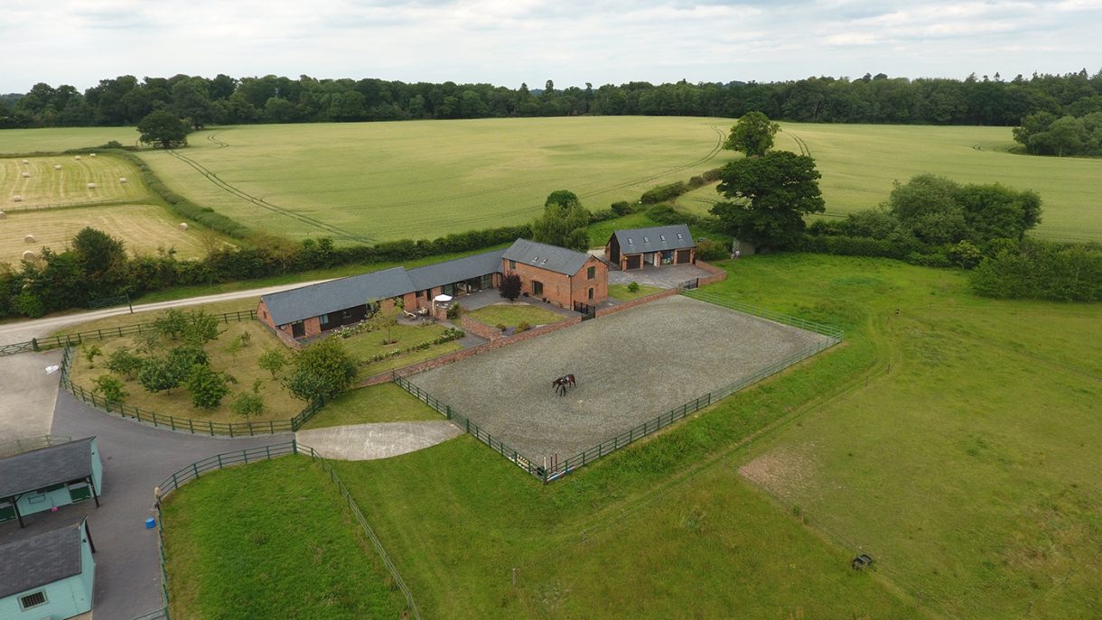 Could you call this beautiful barn conversion — with stable block ...