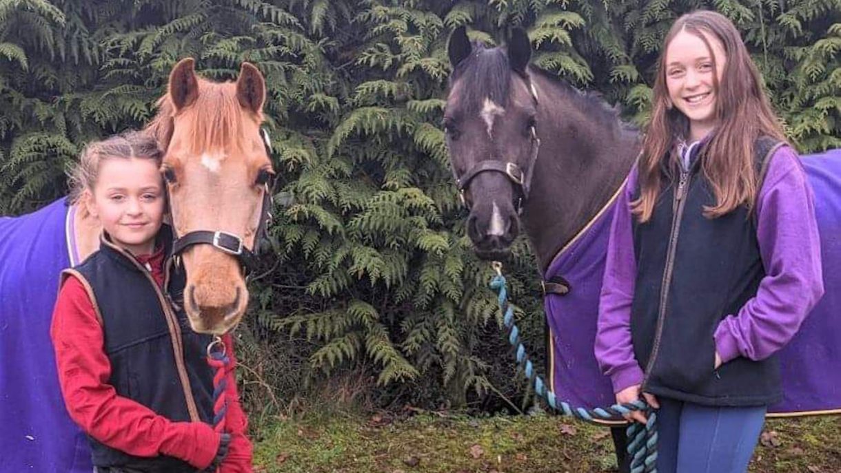 Aspiring showjumpers team up to support struggling riding school during ...