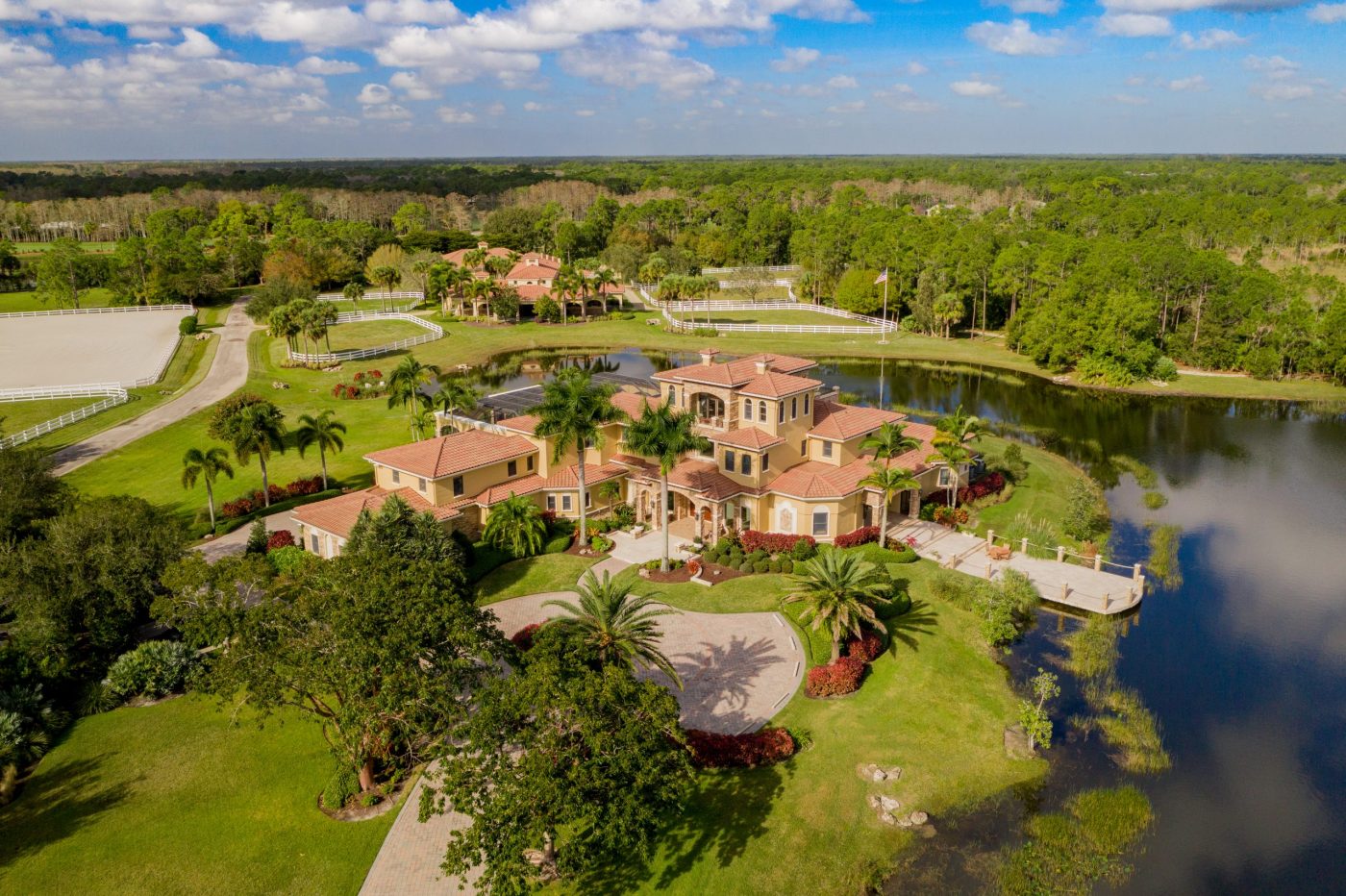 Take a look around this jaw-dropping 50-acre equestrian estate ...