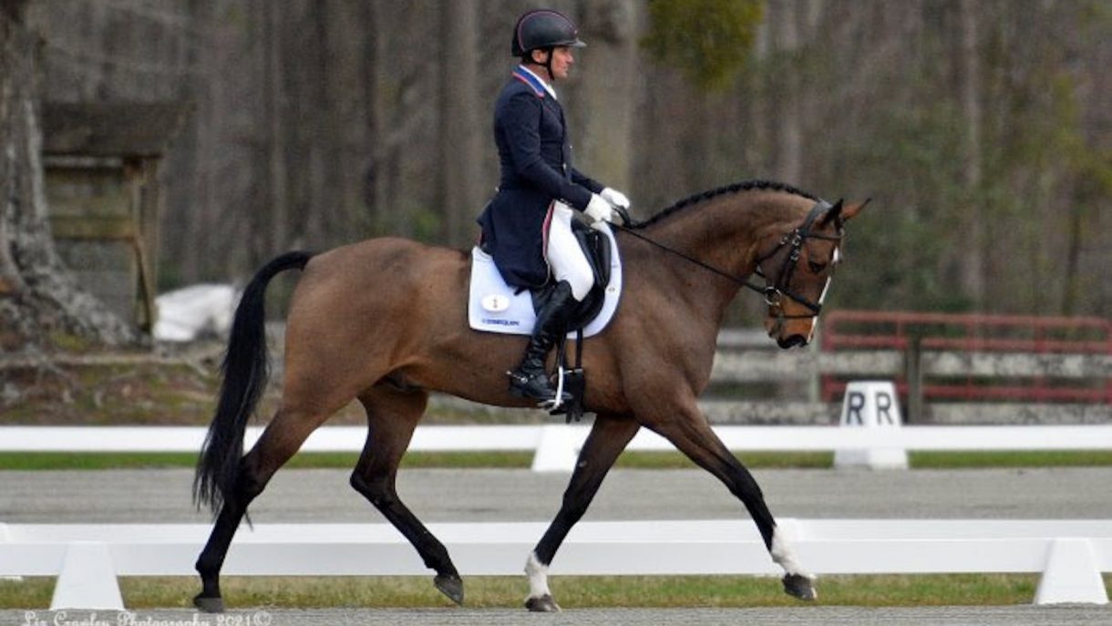 Olympic rider sets new national eventing dressage record - Horse & Hound