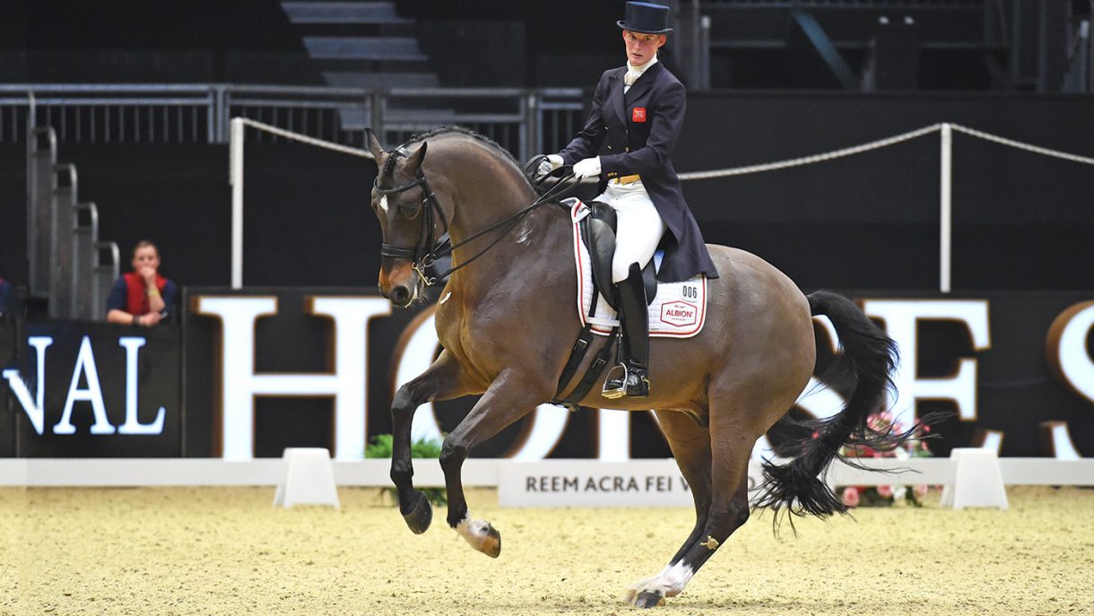 Grand prix dressage rider Lara Butler on training older horses