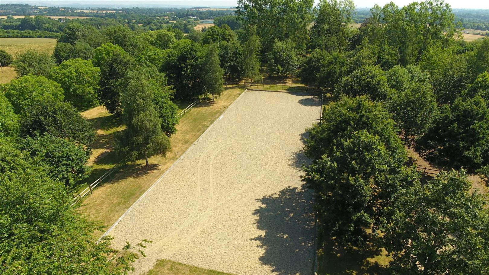 Top class equestrian facilities — including two arenas — as well as 40 ...