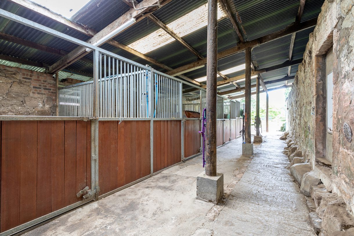 A cosy farm with traditional house, two-bed annexe, 14 stables and ...