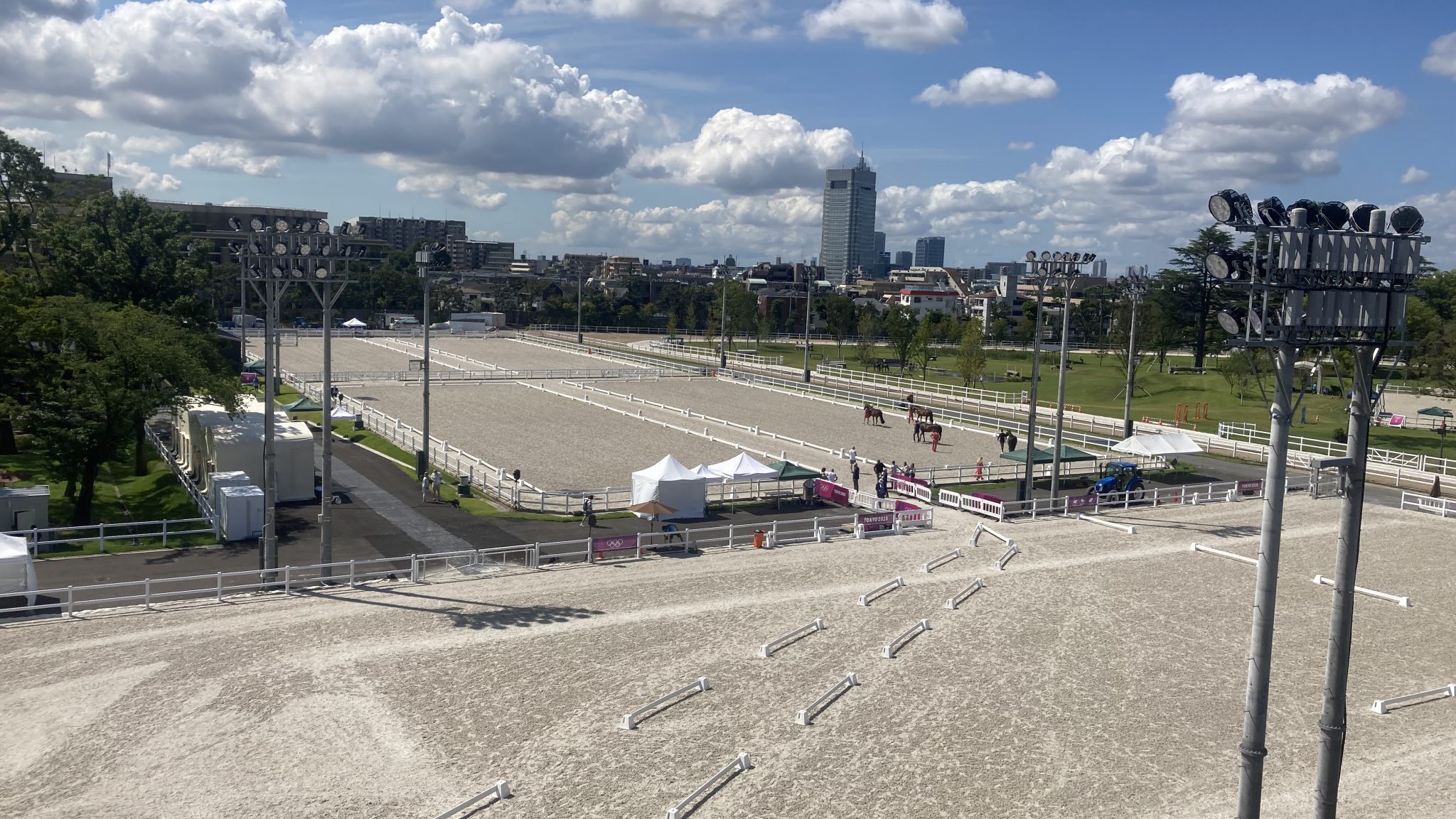 Tokyo Olympics Equestrian Park: our first impressions