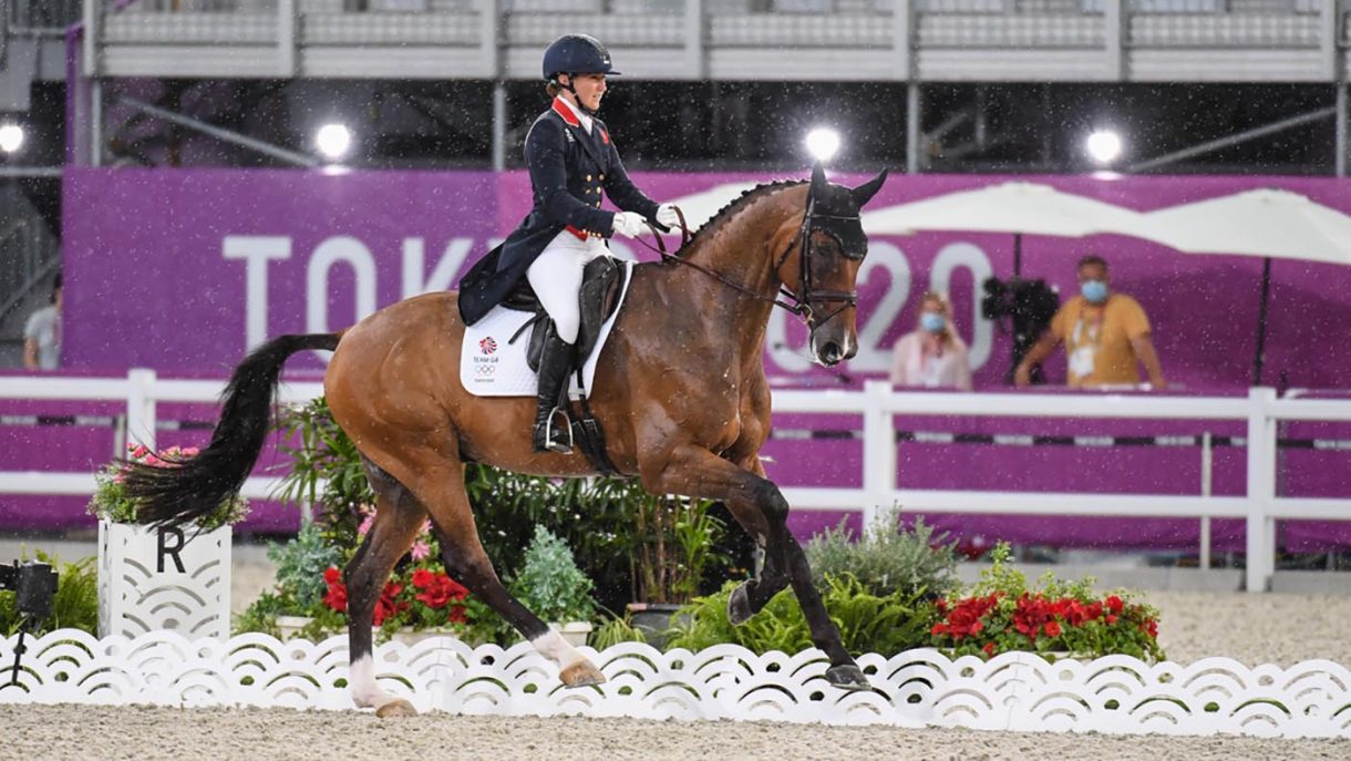 Laura Collett strengthens British Olympic eventing team’s hold on gold