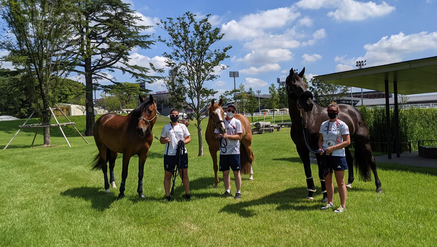 Hear from Carl Hester’s groom about her Tokyo Olympics experience so far