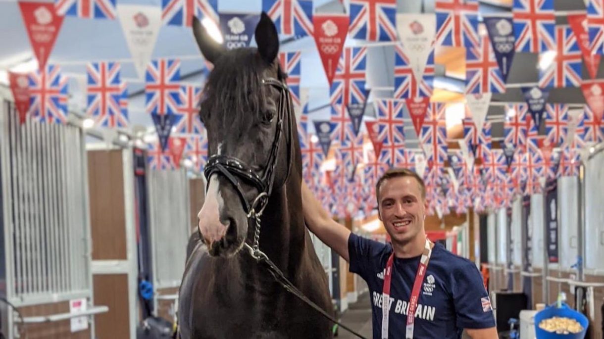 Tokyo Olympics grooms: Steven Caley on his whirlwind year with Lottie Fry
