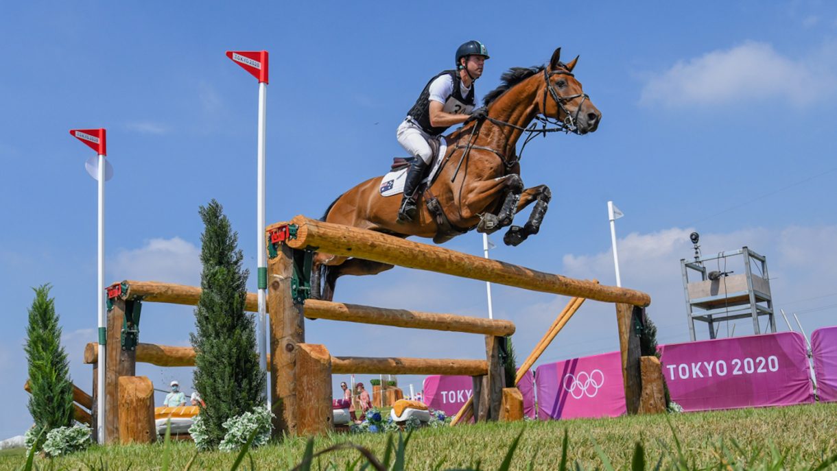 Kevin McNab, Australian Olympic event rider based in Britain