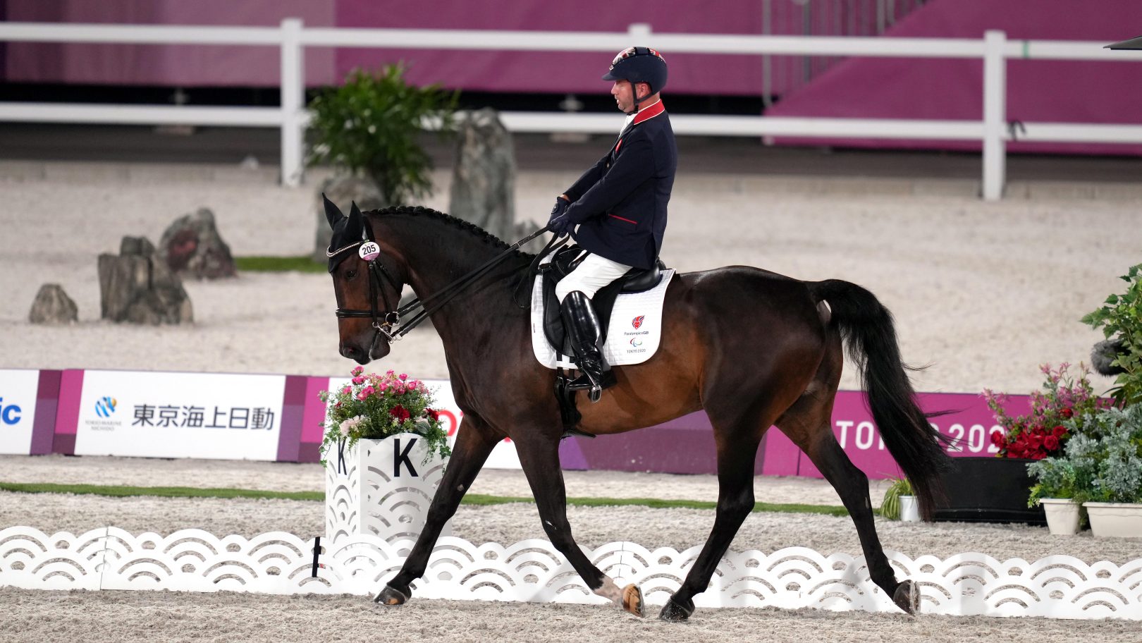 Paralympics dressage grade II freestyle: Lee Pearson’s third gold in Tokyo