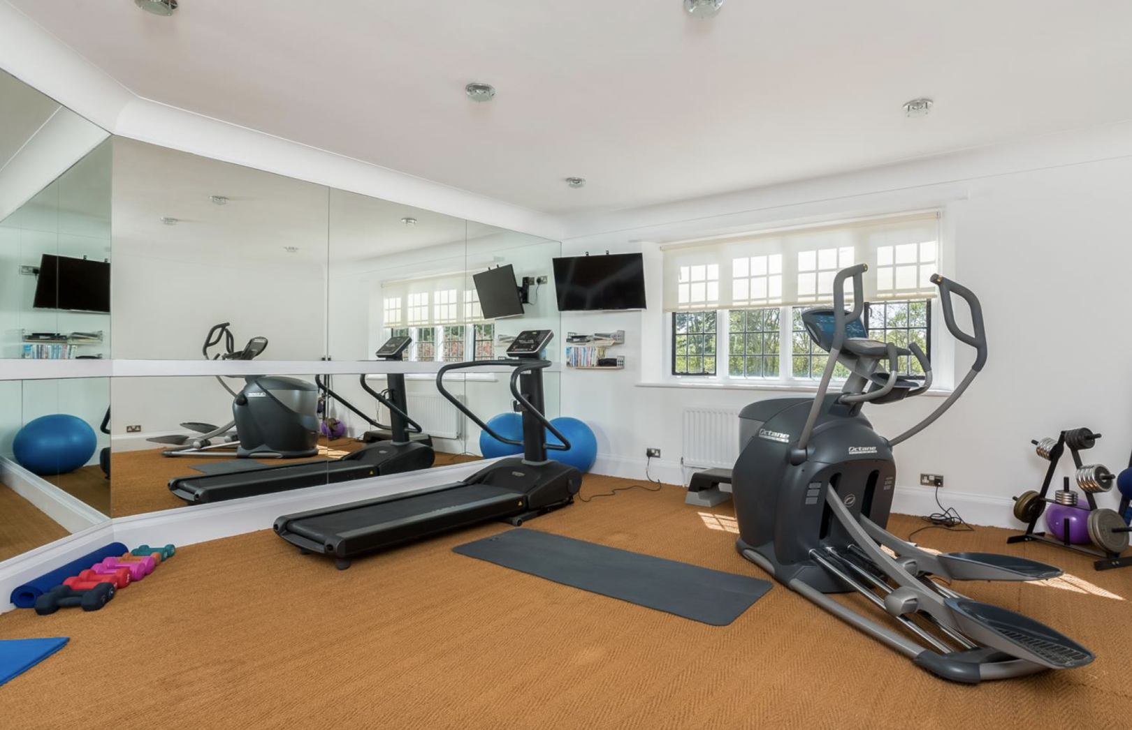 Take a look around this 12-bedroom house with 18 stables, nine acres, a ...