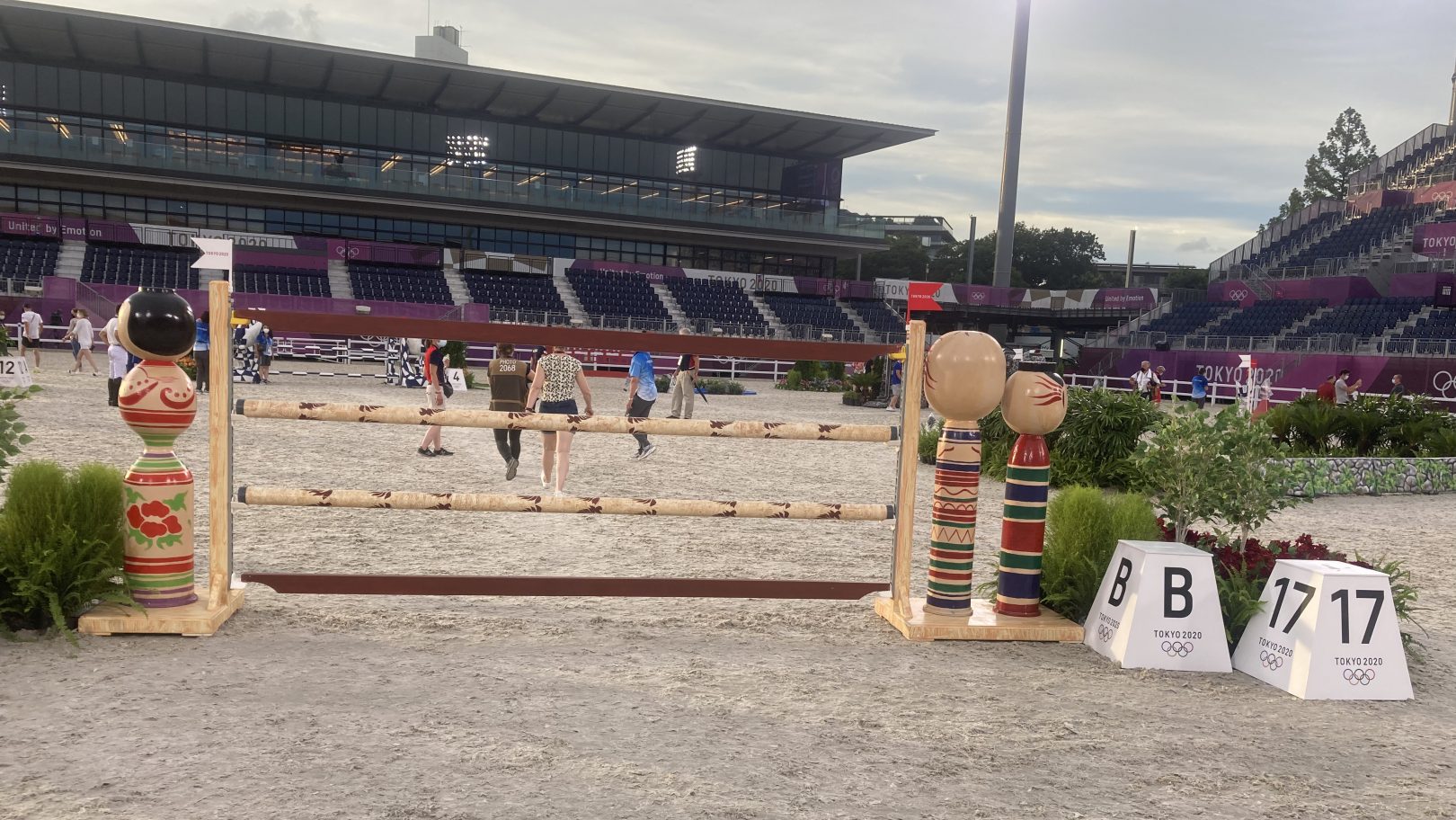 Olympic team showjumping final course – check out all the fences