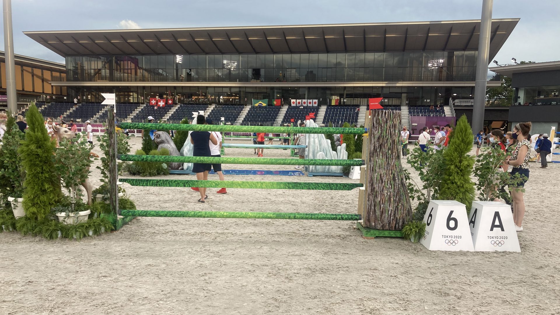 Olympic team showjumping final course – check out all the fences