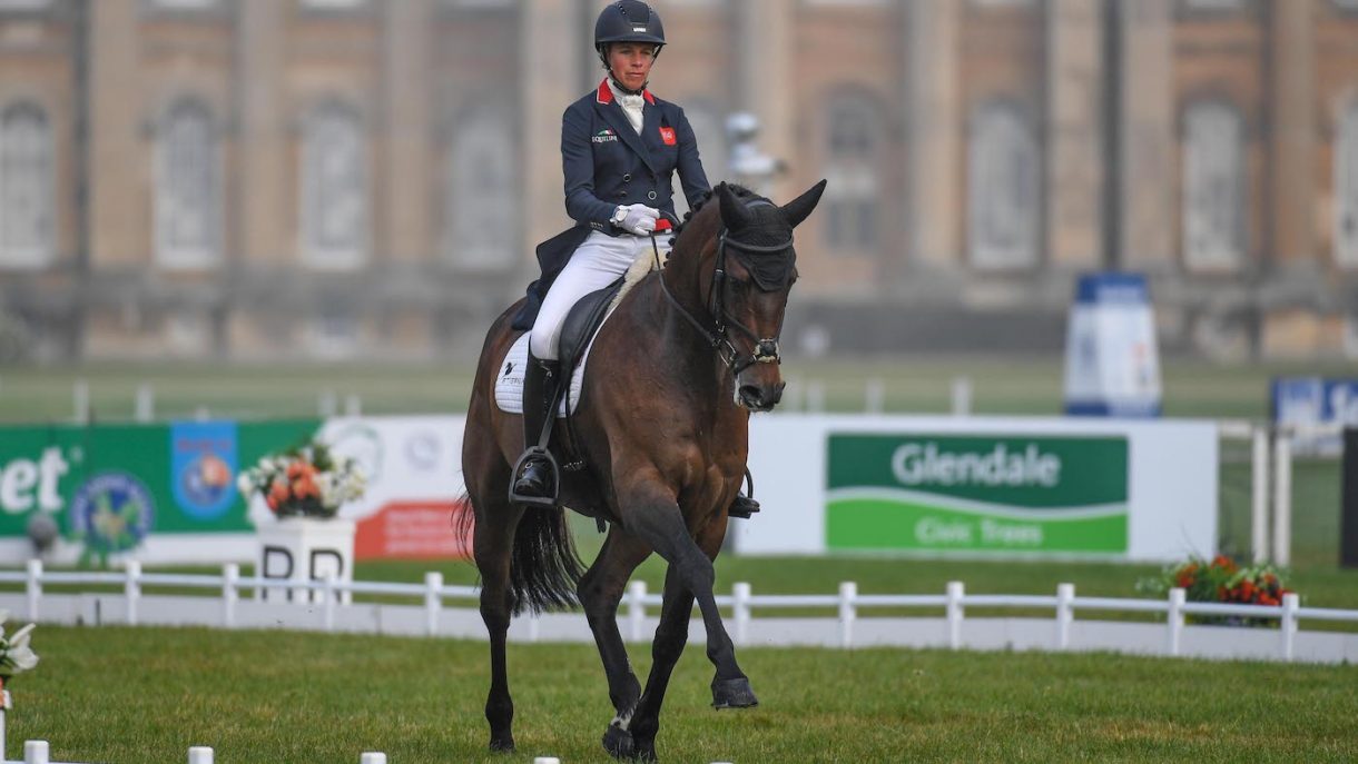 Blenheim Horse Trials dressage: Izzy Taylor holds early lead