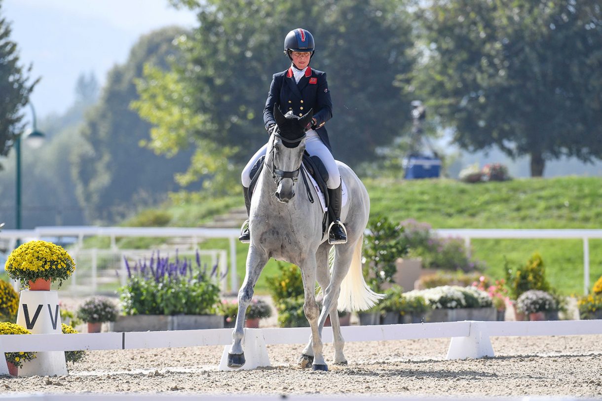 European Eventing Championships dressage: Kitty King on form