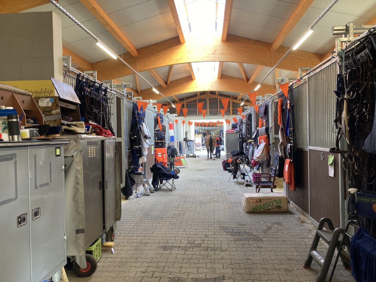 Riesenbeck International: Moving a river to build show centre stables