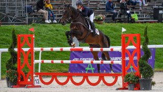 European Eventing Championships showjumping: Ros Canter completes
