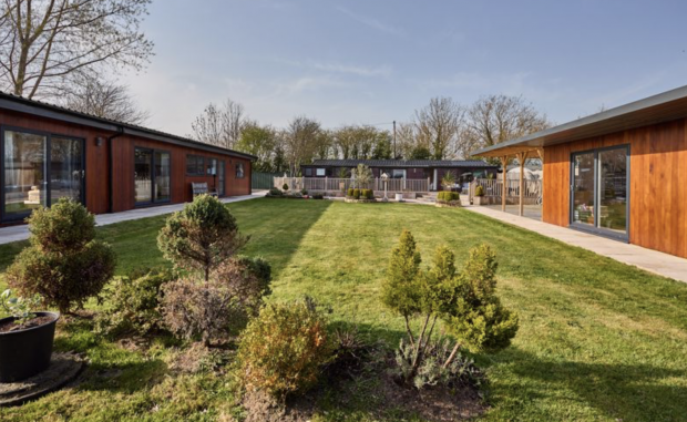 Check out this equestrian centre with 2 arenas, 44 stables and 2 homes ...