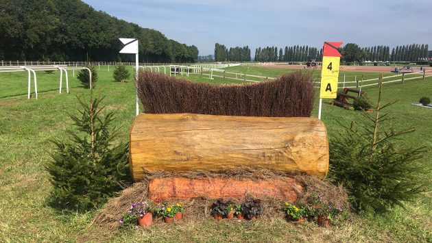 European Eventing Championships cross-country course: fence photos