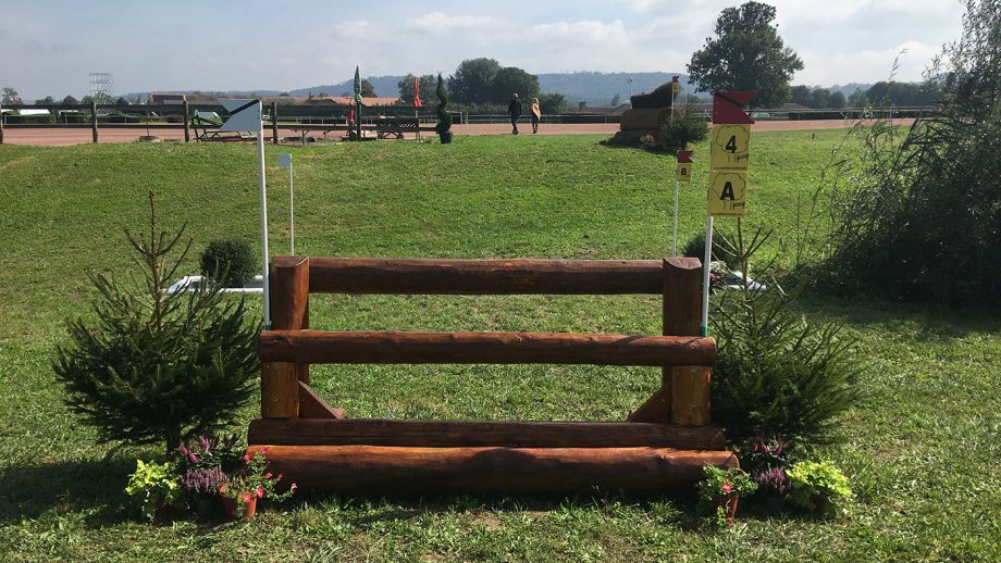 European Eventing Championships cross-country course: fence photos
