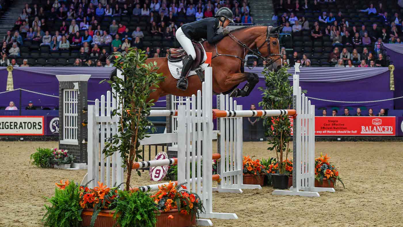 Simply Splendid start as HOYS international showjumping gets under way