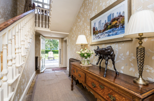 Take a look around this Georgian manor house, complete with arena ...