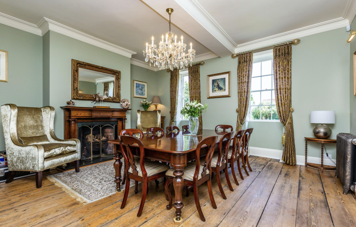 Take a look around this Georgian manor house, complete with arena ...