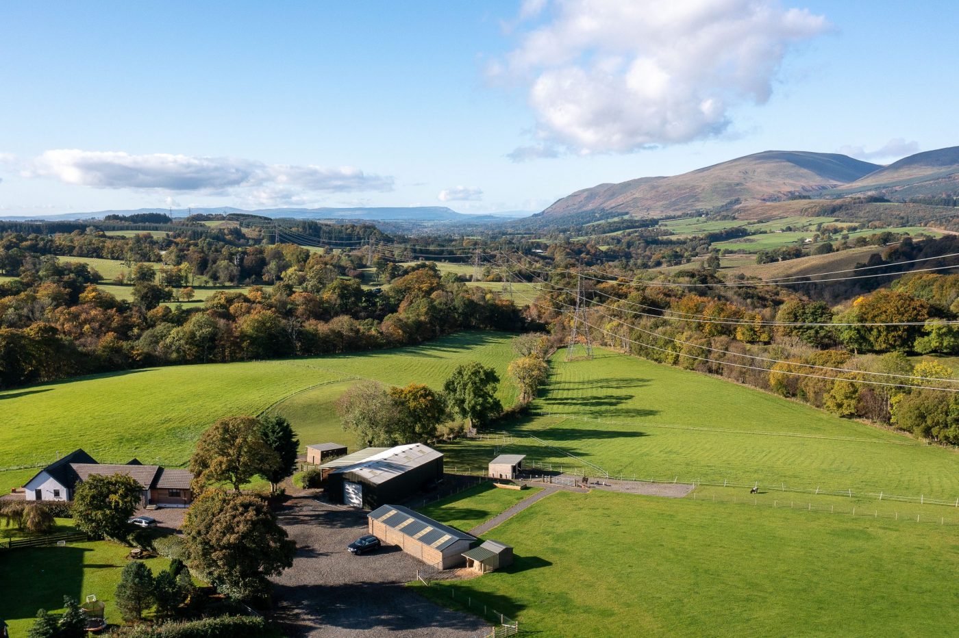 Stables, over 13 acres and a stylish three-bedroom home, all for £ ...