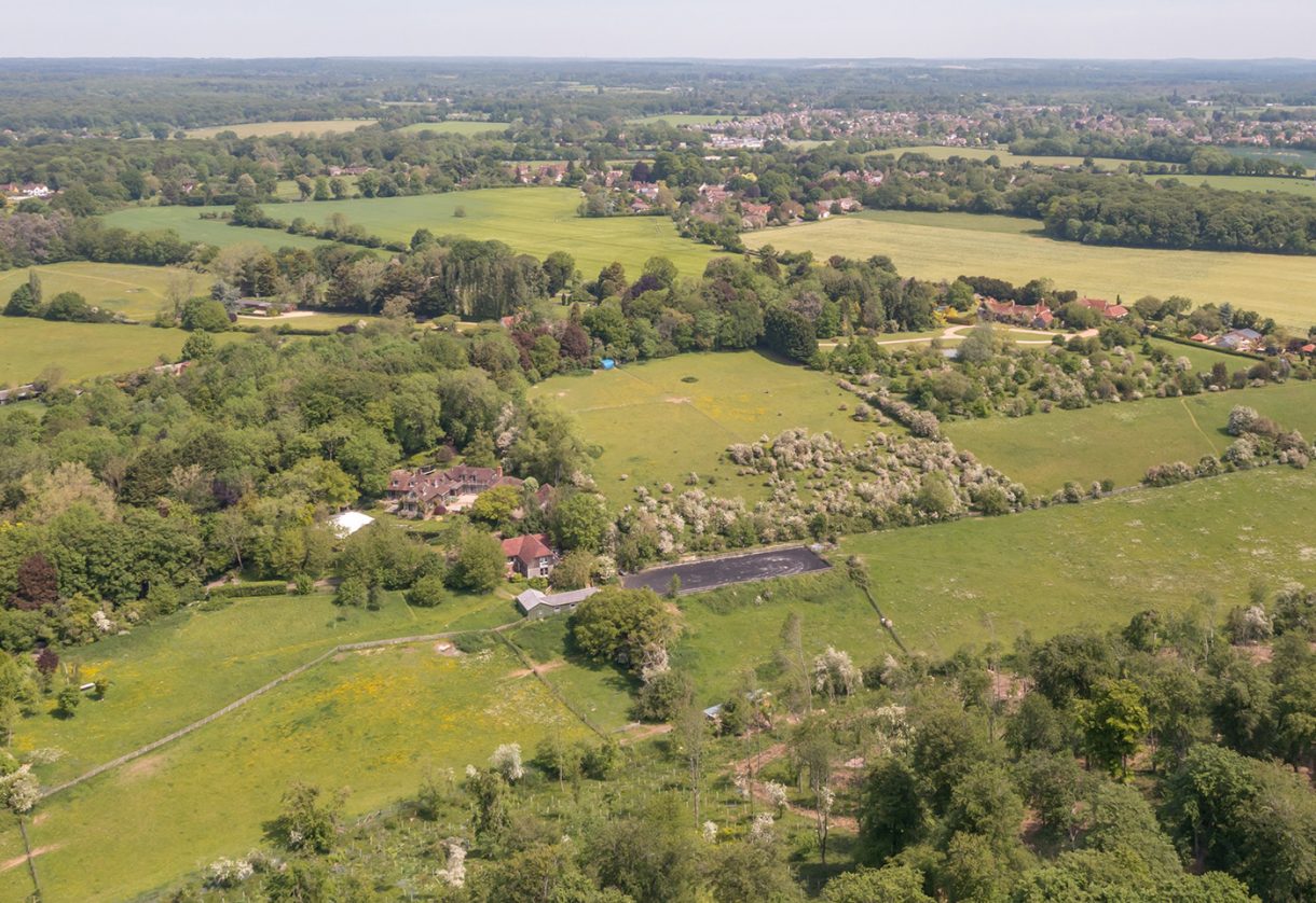 A 120-year-old property complete with three stable blocks, all-weather ...