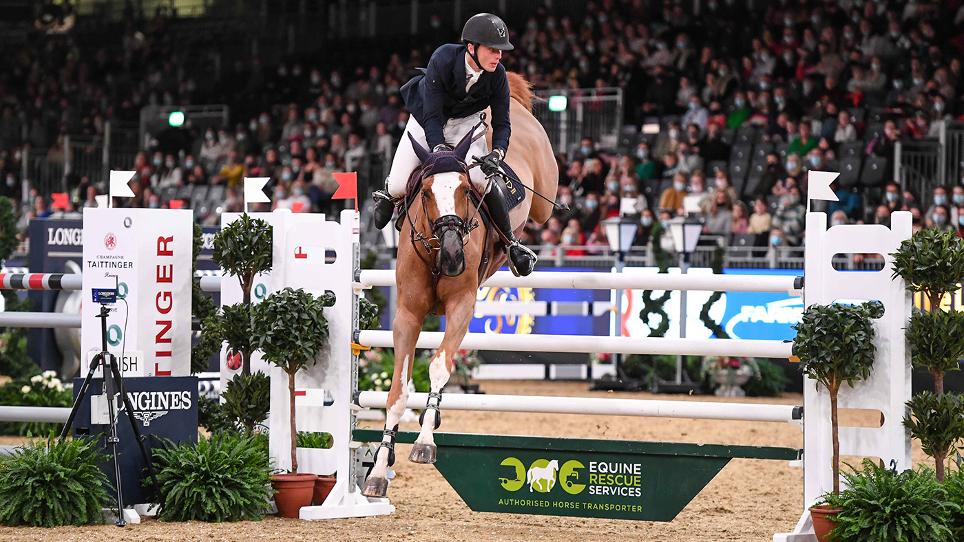 London Horse Show showjumping: young Swiss rider pips John Whitaker