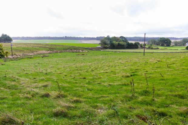 A traditional farmhouse with lots of land, two stables and outdoor ...