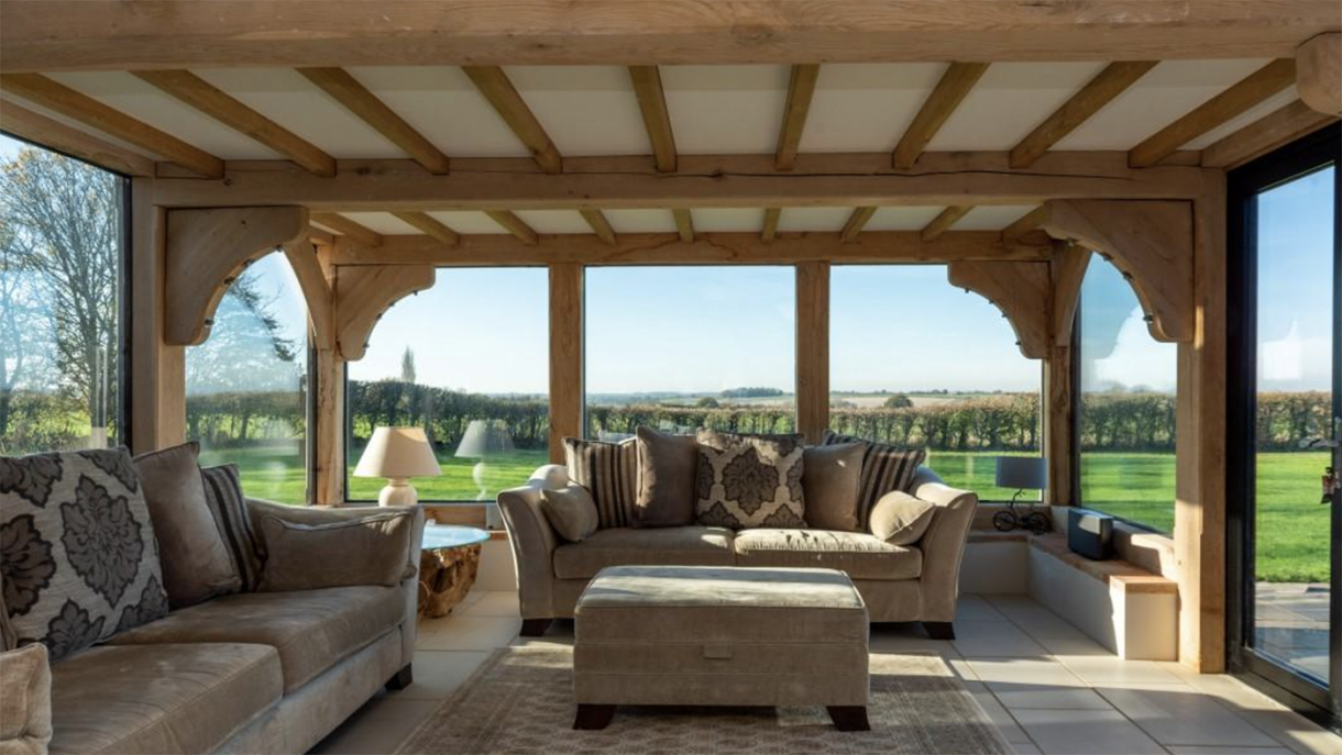 Check out this 6-bed barn conversion, complete with 5 stables, a manège ...