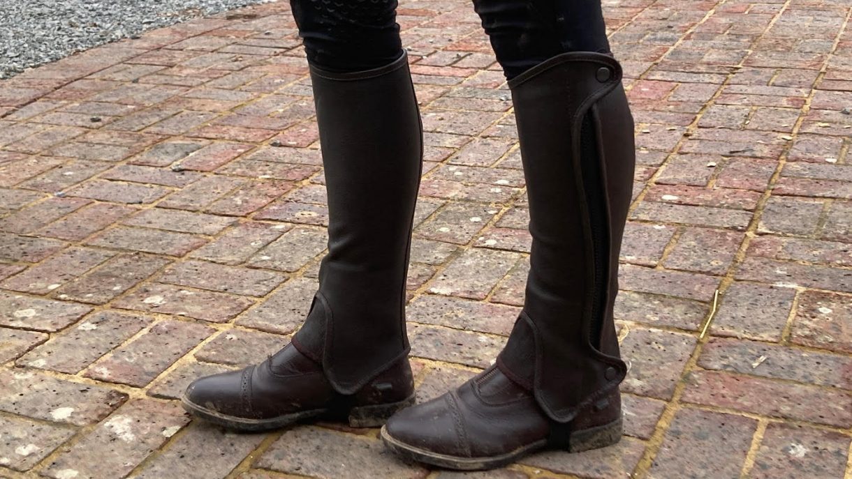 Just Chaps Saltos leather half chaps *H&H approved* review | Horse & Hound