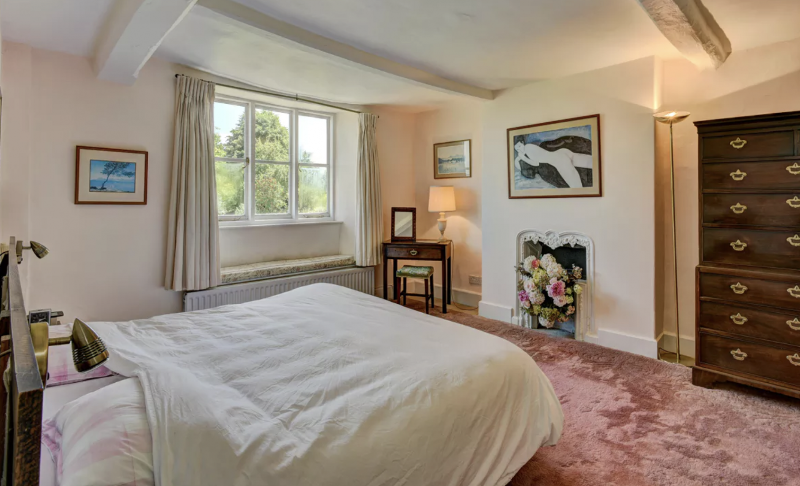 Take a look around this farmhouse set in +14 acres with 7 stables and a ...