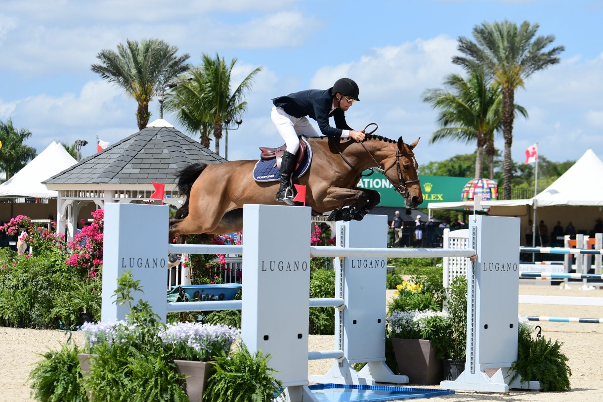 Karl Cook wins by hundredths of a second at Winter Equestrian Festival
