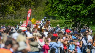 Badminton Horse Trials: Lauren Innes and Global Fision M